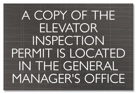 Marriott AC Hotels Sign Store by HOTELSIGNS.com | elevator signs