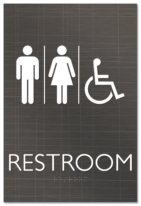 Marriott AC Hotels Sign Store by HOTELSIGNS.com | restroom