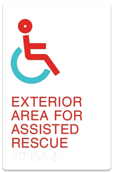 Avid Sign Store by HOTELSIGNS.com | area of refuge rescue signs