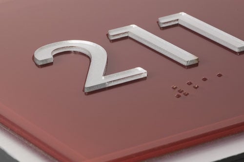 Canopy Sign Store by HOTELSIGNS.com | exit sign with symbol stairs ...