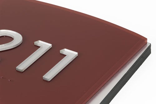 Canopy Sign Store by HOTELSIGNS.com | exit sign with symbol stairs ...