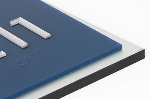 Canopy Sign Store by HOTELSIGNS.com | exit sign with symbol stairs ...