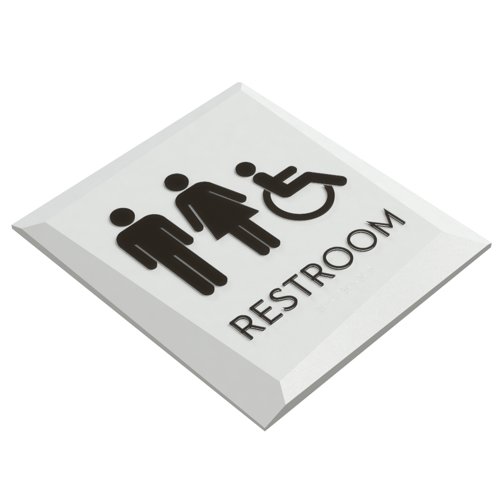 Curio Collection Sign Store by HOTELSIGNS.com | restroom sign with male ...