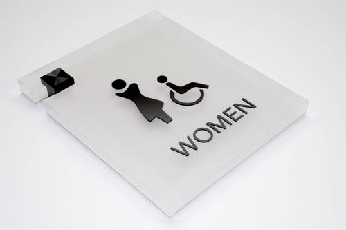 Curio Collection Sign Store by HOTELSIGNS.com | exit sign with symbol ...