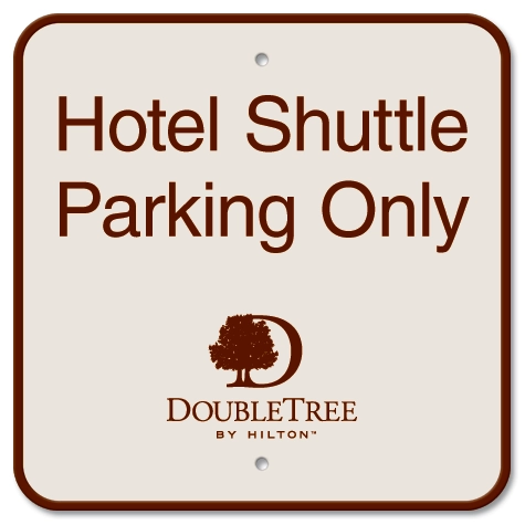 DoubleTree Sign Store by HOTELSIGNS.com | brand parking signs parking signs