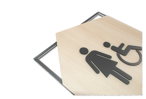 DoubleTree Sign Store by HOTELSIGNS.com | stairs sign with symbol ...