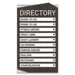 Chassis Hotel Directory Signs | HOTELSIGNS.com