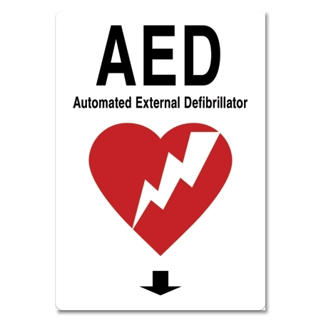 AED Signage | Automated External Defibrillator | HOTELSIGNS.com