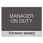 Hotel Staff On Duty Signs | HOTELSIGNS.com