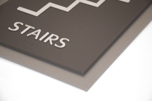 Drury Hotels by HOTELSIGNS.com | unisex restroom sign with male female ...