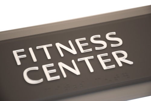 Drury Hotels by HOTELSIGNS.com | stairs exit sign stairs elevator signs ...