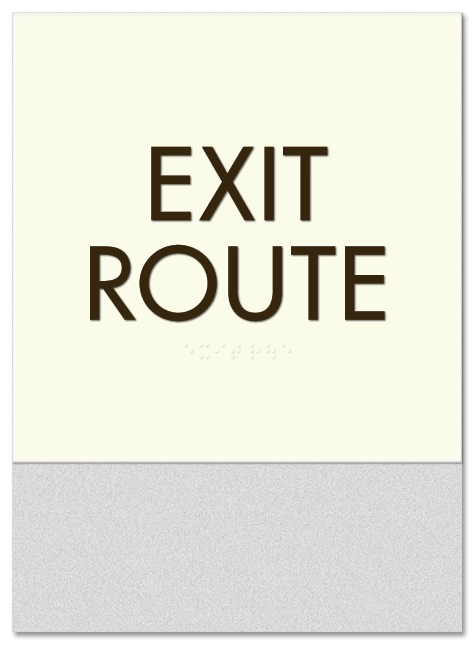 Economy Signs by HOTELSIGNS.com | egress signs clarion sign styles