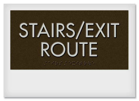 Economy Signs by HOTELSIGNS.com | stairs elevator signs sleep inn metro ...