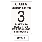 Element Sign Store by HOTELSIGNS.com | stairway identification fire ...