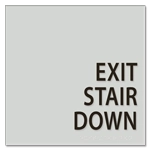 Embassy Suites Sign Store by HOTELSIGNS.com | exit stair down egress ...