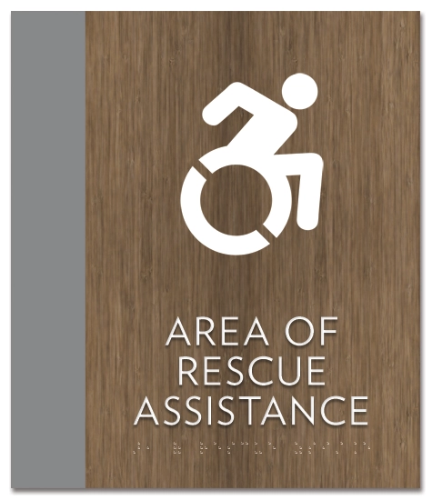 Even Hotels by HOTELSIGNS.com | refuge area fire safety signage ...