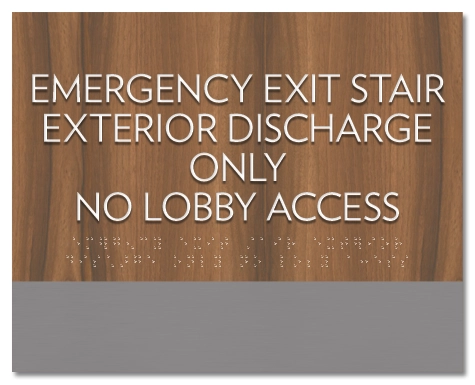 Even Hotels by HOTELSIGNS.com | exit and stair signs even 12