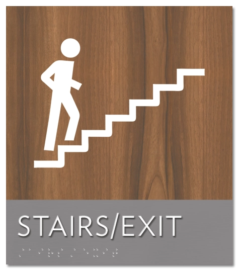 Even Hotels by HOTELSIGNS.com | exit and stair signs even 12