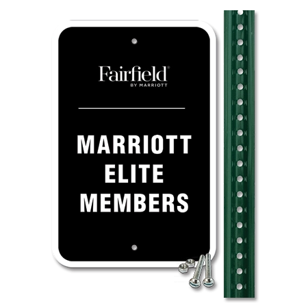 Marriott Fairfield Sign Store by HOTELSIGNS.com | brand parking signs ...