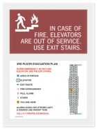 Four Points Sign Store by HOTELSIGNS.com | evacuation maps fire safety ...