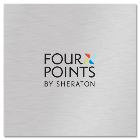 Four Points Sign Store by HOTELSIGNS.com | podium sign front desk and ...