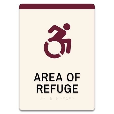 Garner Sign Store by HOTELSIGNS.com | refuge area fire safety signs