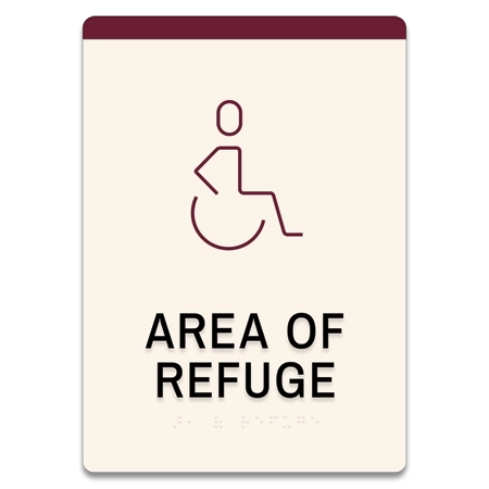 Garner Sign Store by HOTELSIGNS.com | refuge area fire safety signs