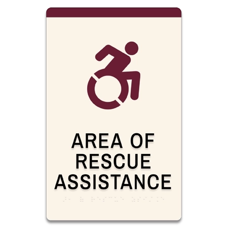 Garner Sign Store by HOTELSIGNS.com | refuge area fire safety signs