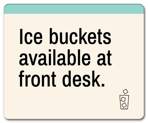 Garner Sign Store by HOTELSIGNS.com | informational signs