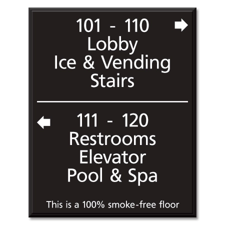 Hampton Sign Store by HOTELSIGNS.com | directional signs hmp04 replacements