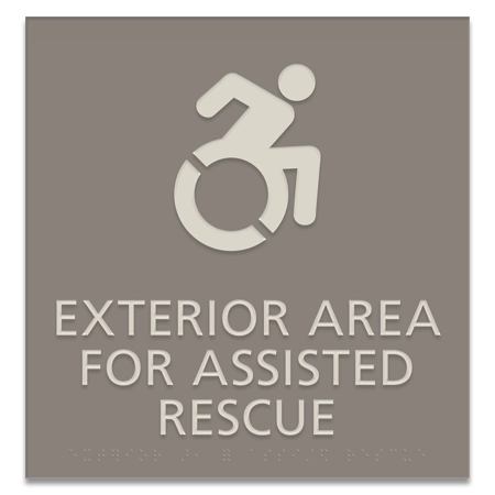 Hampton Sign Store by HOTELSIGNS.com | area of rescue refuge ...