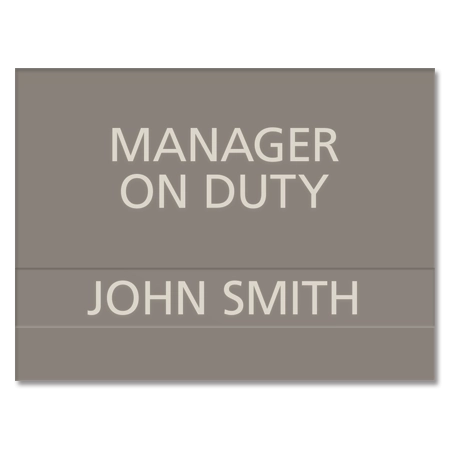 Hampton Sign Store by HOTELSIGNS.com | manager on duty signs hampton ...