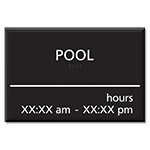 Hampton Sign Store by HOTELSIGNS.com | pool spa signs hmp04 replacements