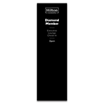 Hilton Honors Sign Store by HOTELSIGNS.com | priority check in sign