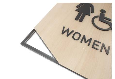 Chassis Informational Signs | CSS-RG30 | HOTELSIGNS.com