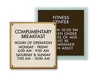 Hotel Common Room Signs | HOTELSIGNS.com