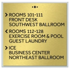 Marriott Full Service Sign Store by HOTELSIGNS.com | directional signs