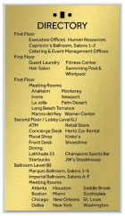 Marriott Full Service Sign Store by HOTELSIGNS.com | directional signs