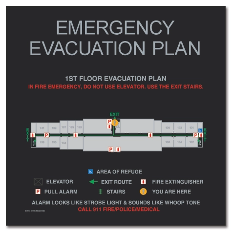 Moxy Sign Store by HOTELSIGNS.com | emergency evac maps california ...
