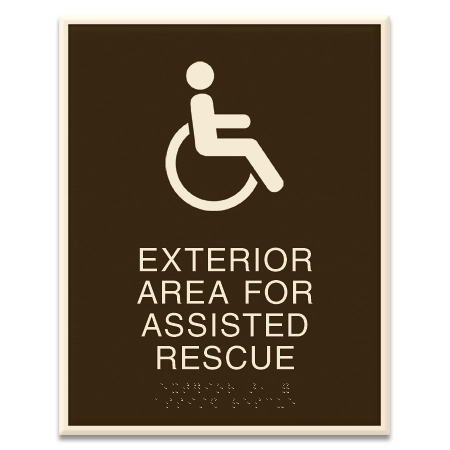 Red Roof Sign Store by HOTELSIGNS.com | fire safety signs