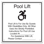 Red Roof Sign Store by HOTELSIGNS.com | pool lift signs pool spa signs ...