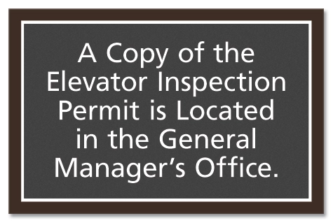 Marriott Residence Inn Sign Store by HOTELSIGNS.com | elevator