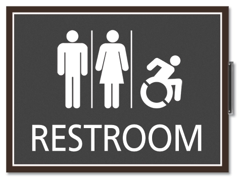 Marriott Residence Inn Sign Store by HOTELSIGNS.com | restroom signs