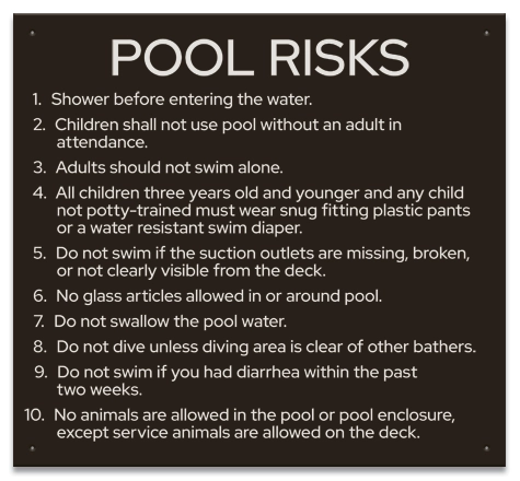 Sonesta Sign Store by HOTELSIGNS.com | pool spa signs georgia state ...