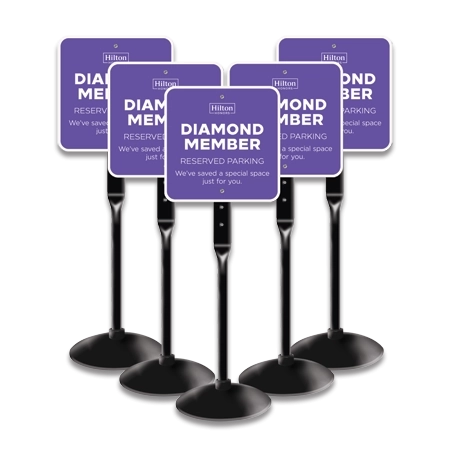 Spark Sign Store by HOTELSIGNS.com | diamond member and ev parking sign