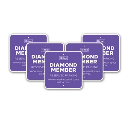 Spark Sign Store by HOTELSIGNS.com | diamond member parking signs ...