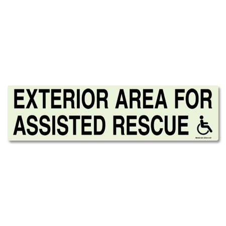 Spark Sign Store by HOTELSIGNS.com | area of refuge rescue signs