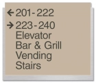 Marriott Springhill Suites Sign Store by HOTELSIGNS.com | directional signs