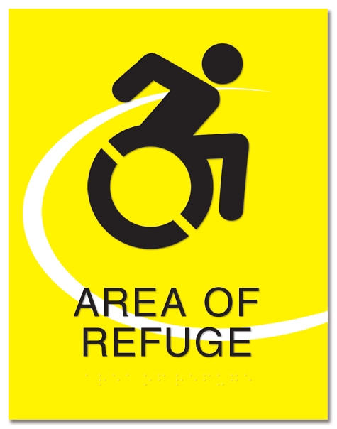 Super 8 Sign Store by HOTELSIGNS.com | area of refuge rescue signs