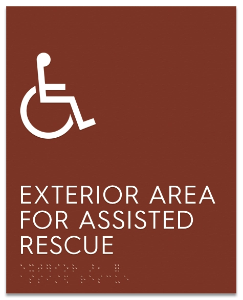 Marriott TownePlace Sign Store by HOTELSIGNS.com | refuge area fire ...